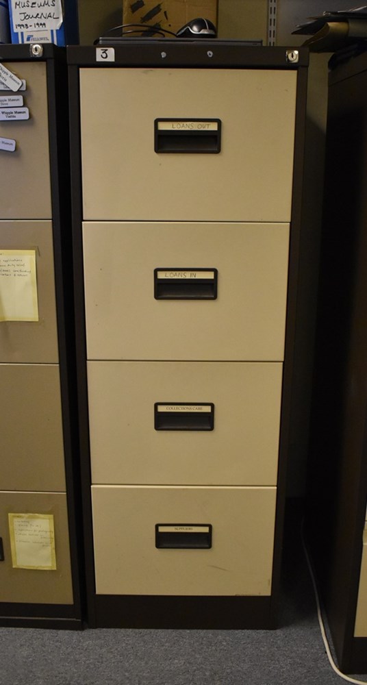 Four-drawer filing cabinets - available on Warp It, reuse surplus ...