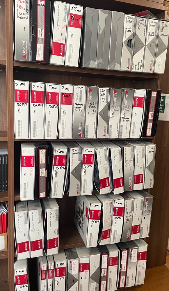 Unibind thermal binding machine and cover sets - available on Warp It ...