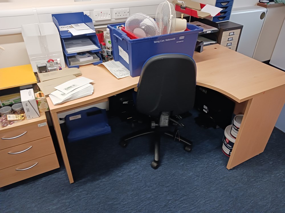 Office desk - available on Warp It, reuse surplus assets within your ...
